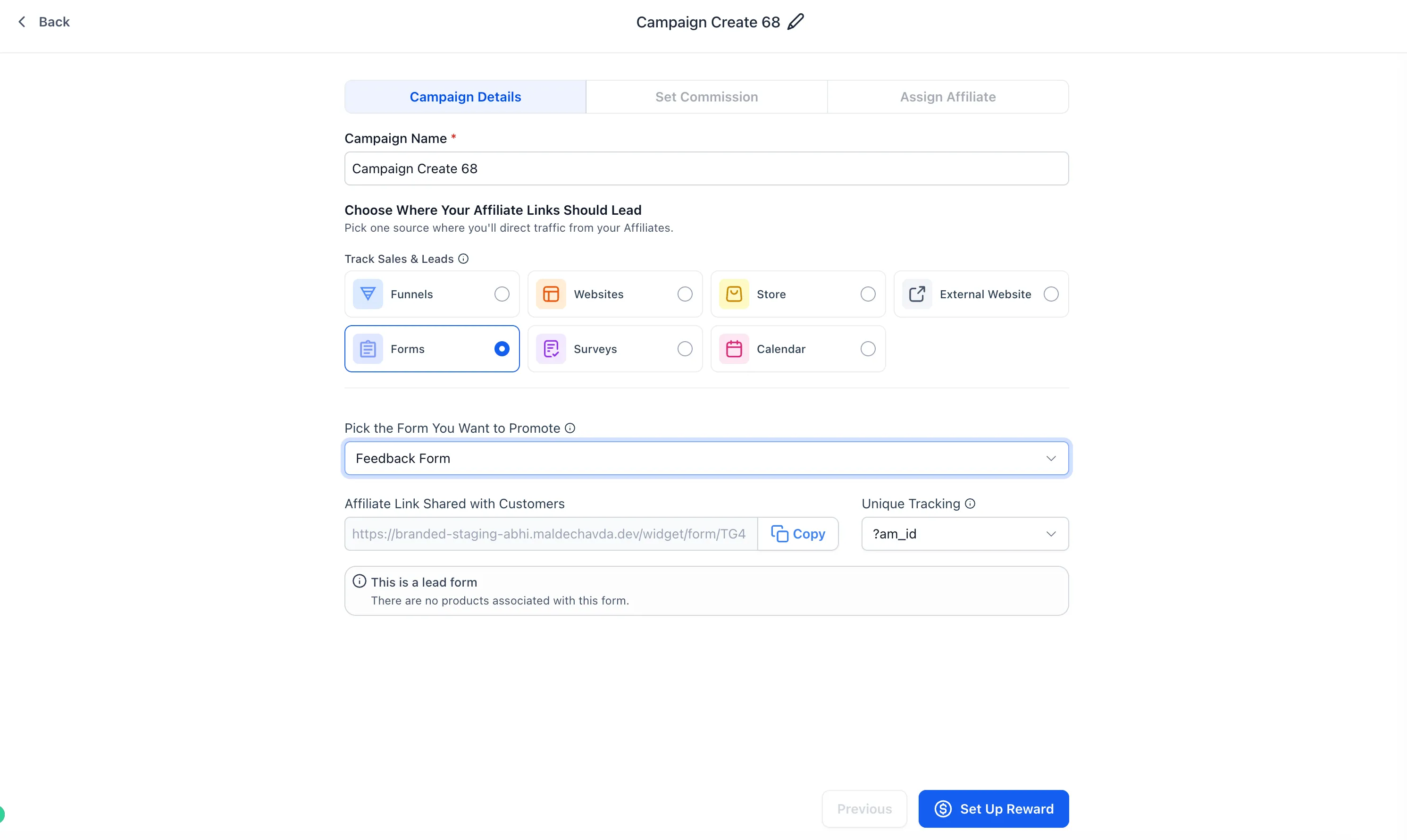 Affiliate Pay Per Sale for Forms, Surveys, and Calendars | SMBcrm