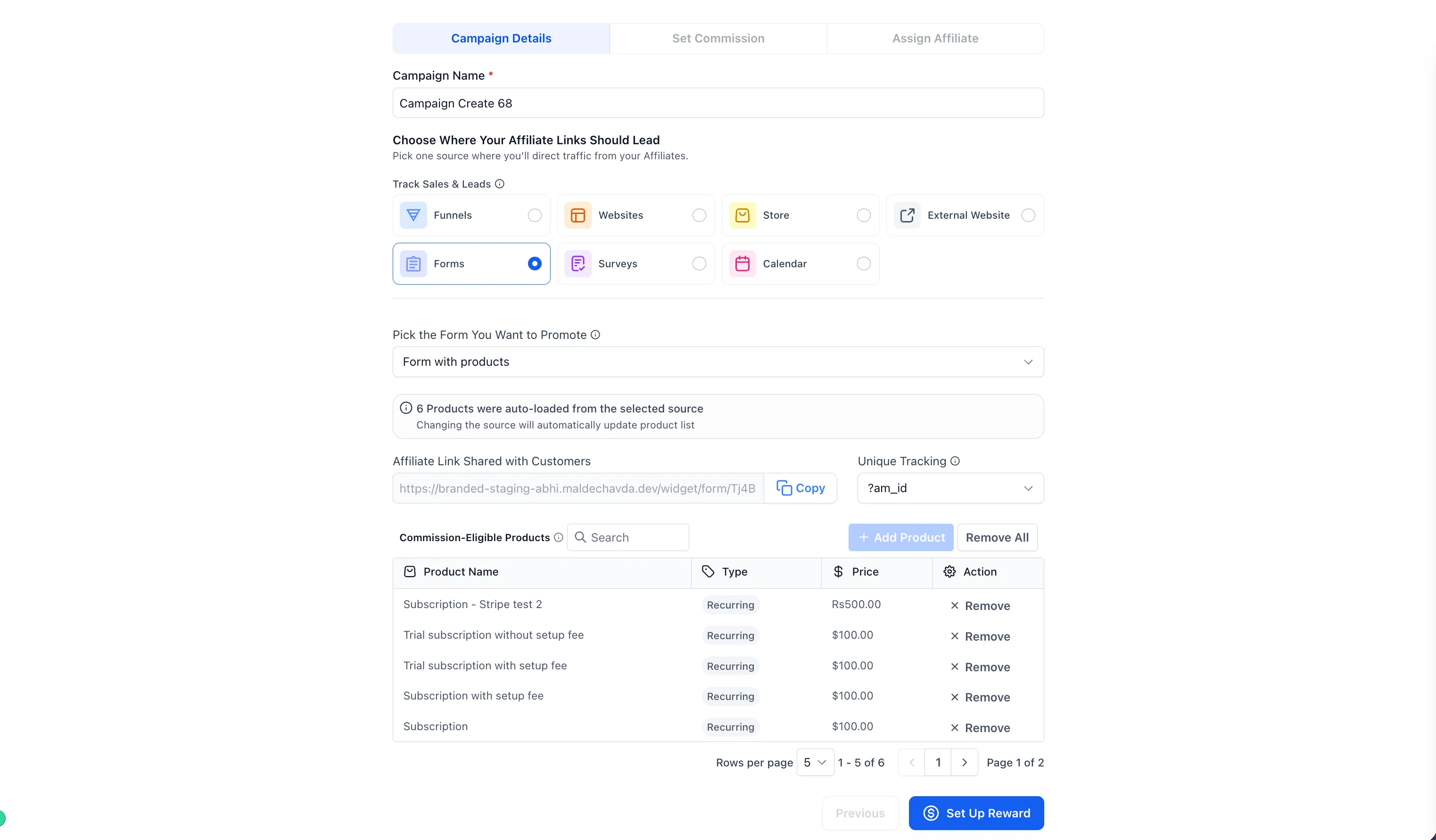 Affiliate Pay Per Sale for Forms, Surveys, and Calendars | SMBcrm